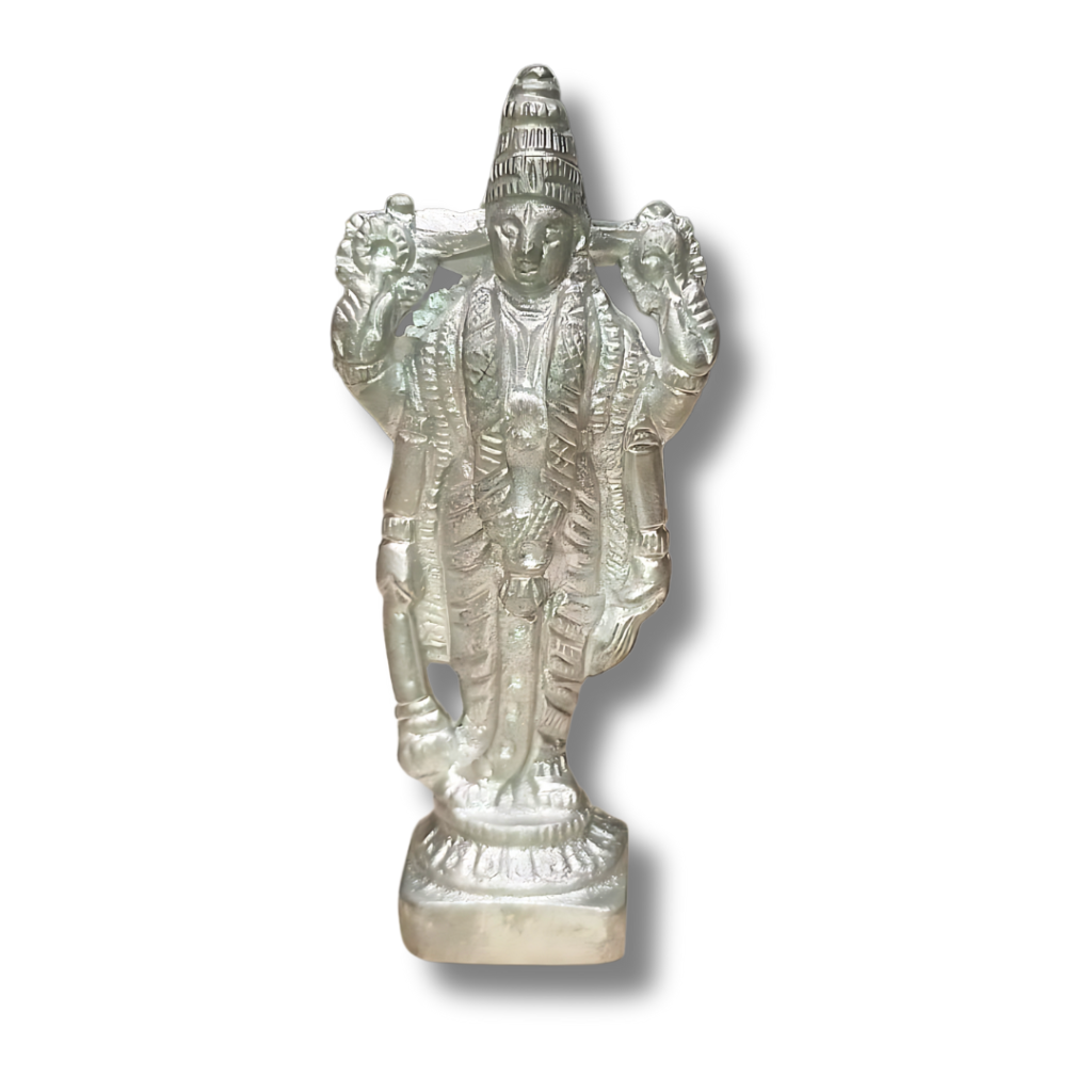Original Parad Vishnu Idol / Mercury Lord Vishnu Statue 100 gm (PAVI ...