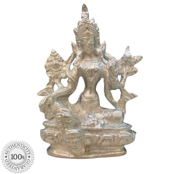Original Parad Maa Goddess Tara Murti -600 Gm- (PATM-001) - Original Parad